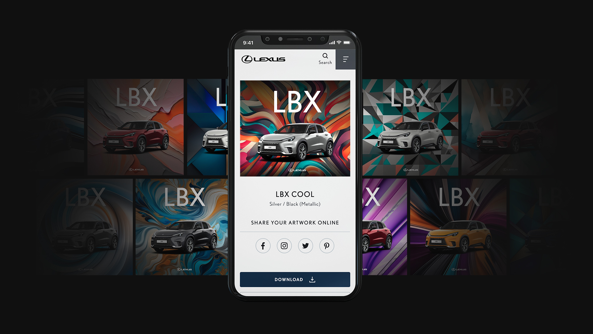 LEXUS LBX AI EXPERIENCE: CREA IL TUO CAPOLAVORO