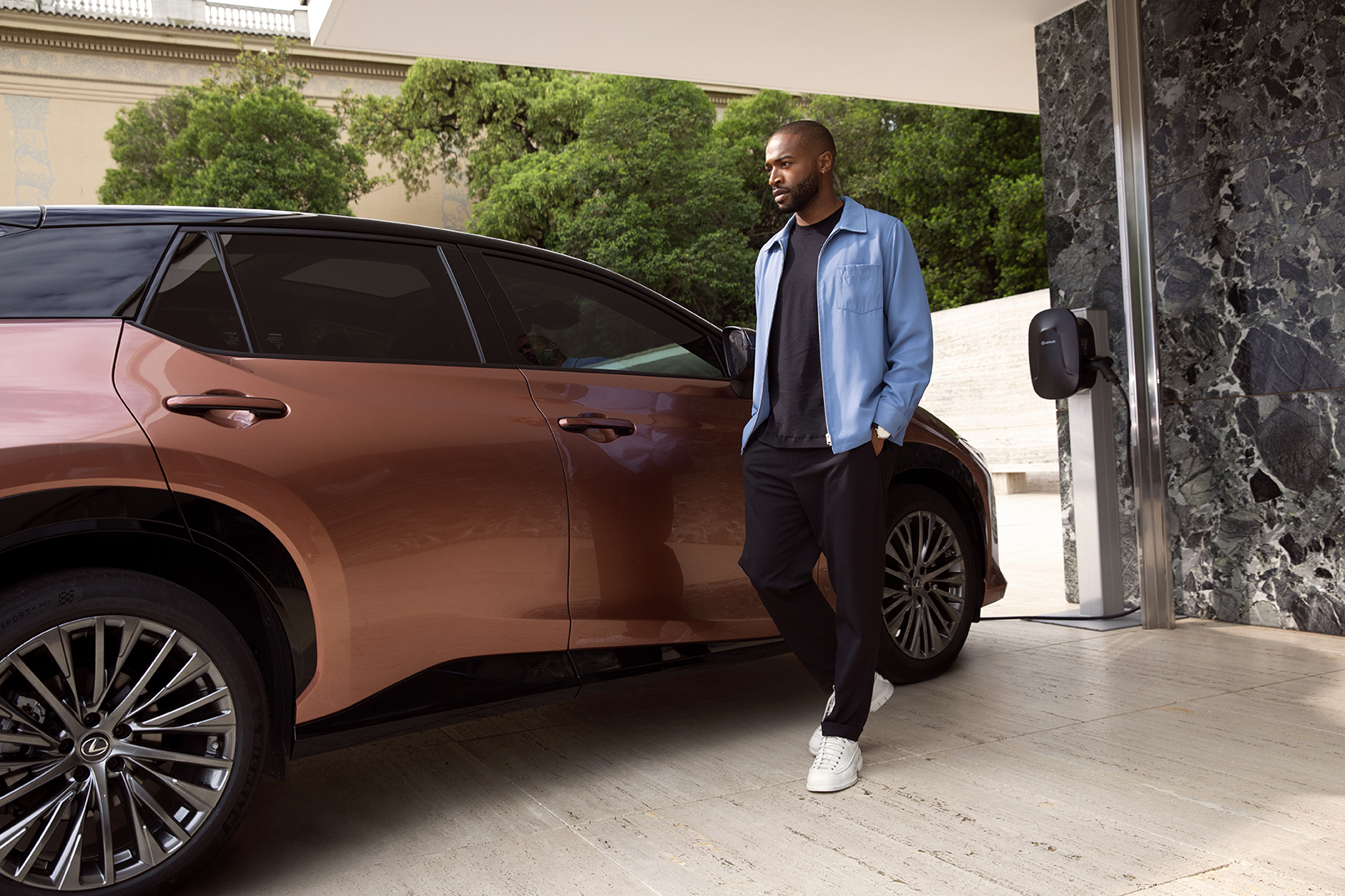 ALL CAPS DESIGN ICONS: LEXUS SETS THE SCENE FOR LAUNCH OF ALL-NEW RZ AT ...