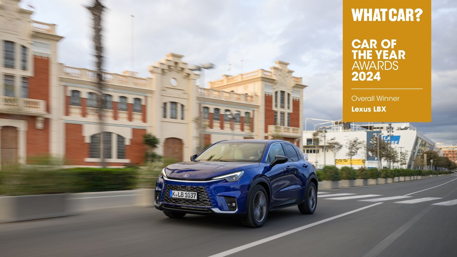 All-NEW LEXUS LBX WINS ITS FIRST MAJOR EUROPEAN AWARDS