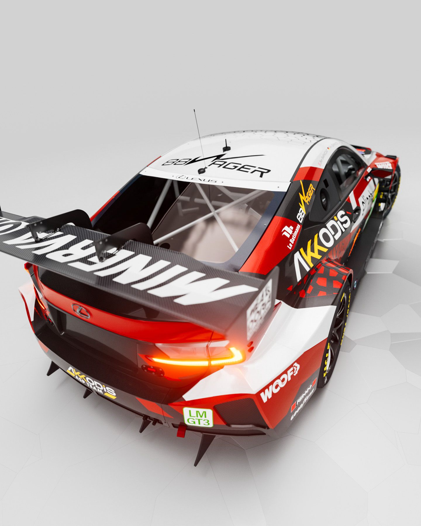 LES LEXUS RC F GT3 DE L’EQUIPE AKKODIS ASP PRÊTES POUR LA SAISON WEC 2025