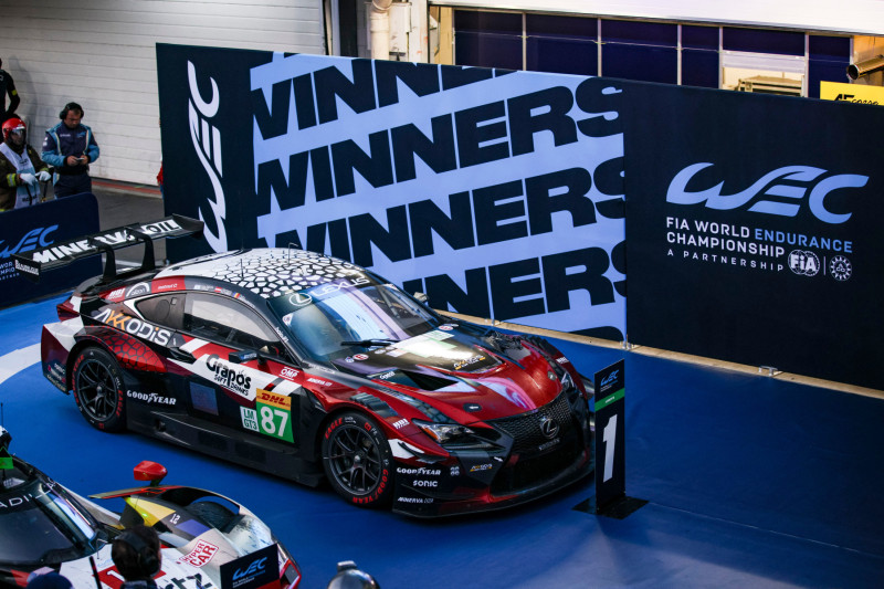 FIRST-EVER WORLD CHAMPIONSHIP RACE WIN FOR LEXUS