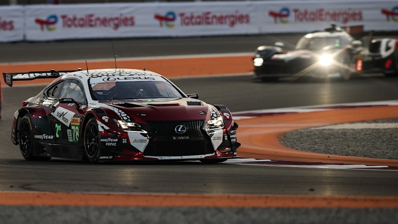 LE LEXUS RC F GT3 DE L’EQUIPE AKKODIS ASP AU PIED DU PODIUM DES 1 812 ...
