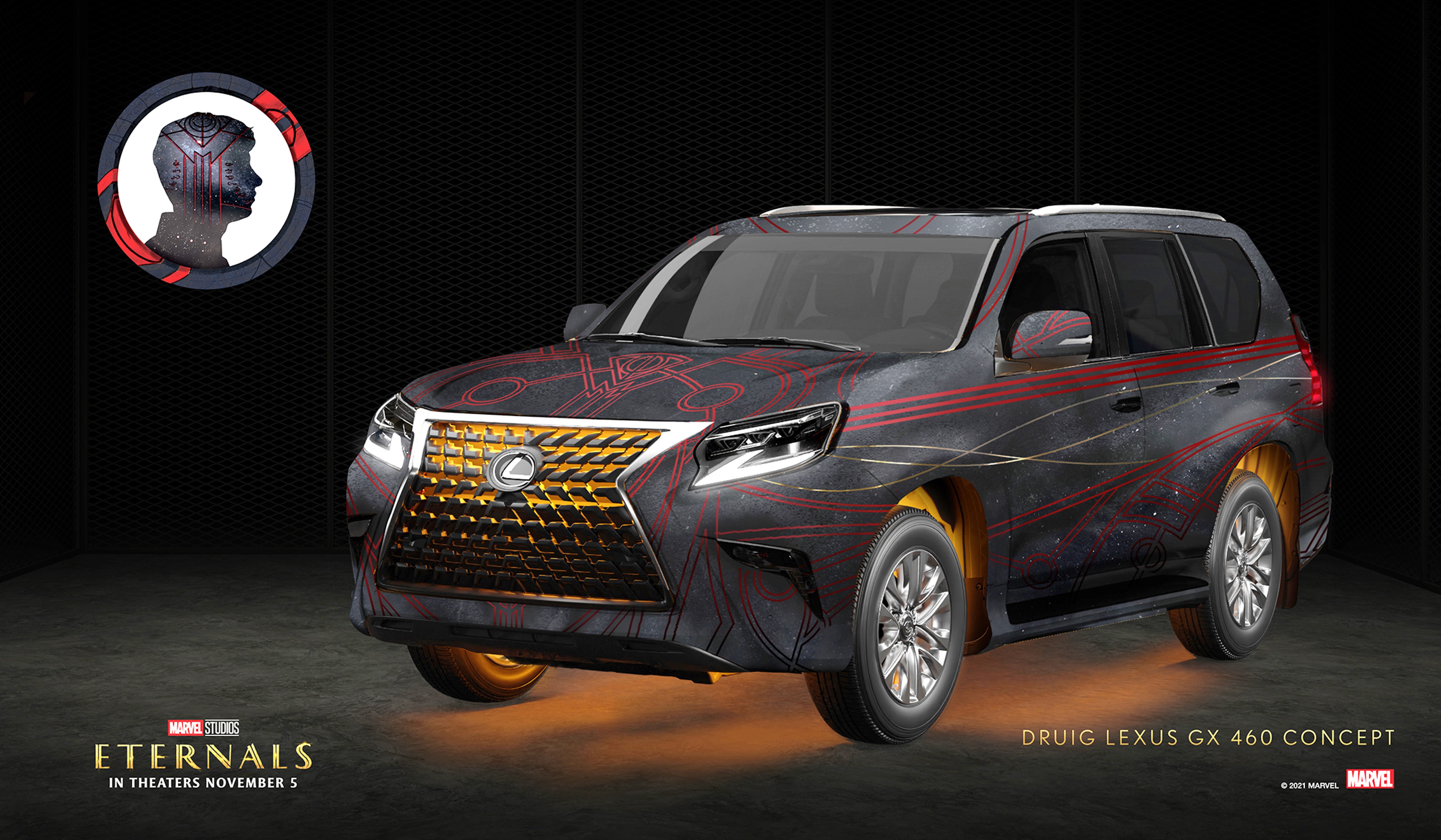 LEXUS REVEALS MARVEL STUDIOS’ ‘ETERNALS’ VEHICLES