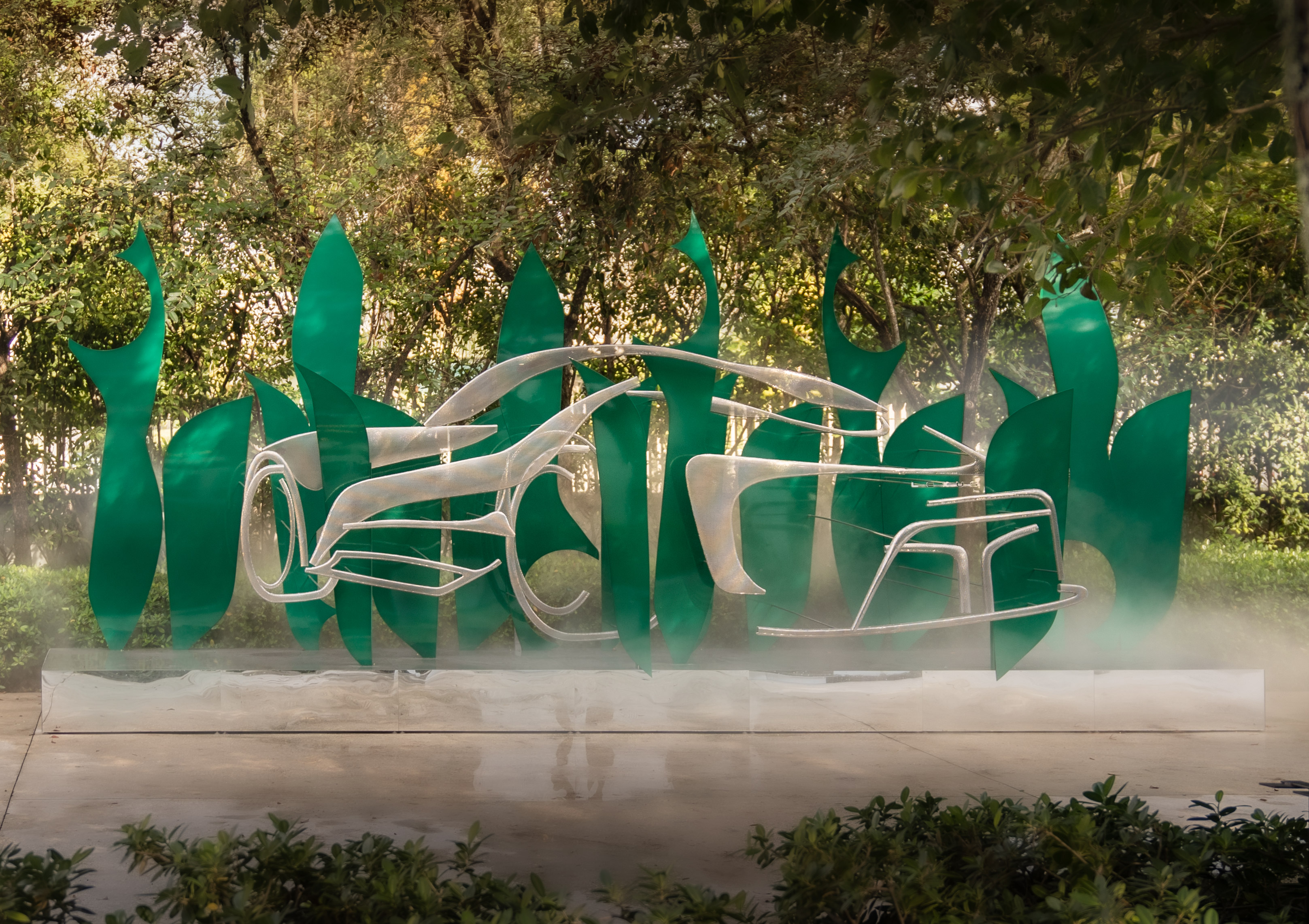 LEXUS UNVEILS INSTALLATION BY SUCHI REDDY, SHAPED BY AIR, AT ICA MIAMI