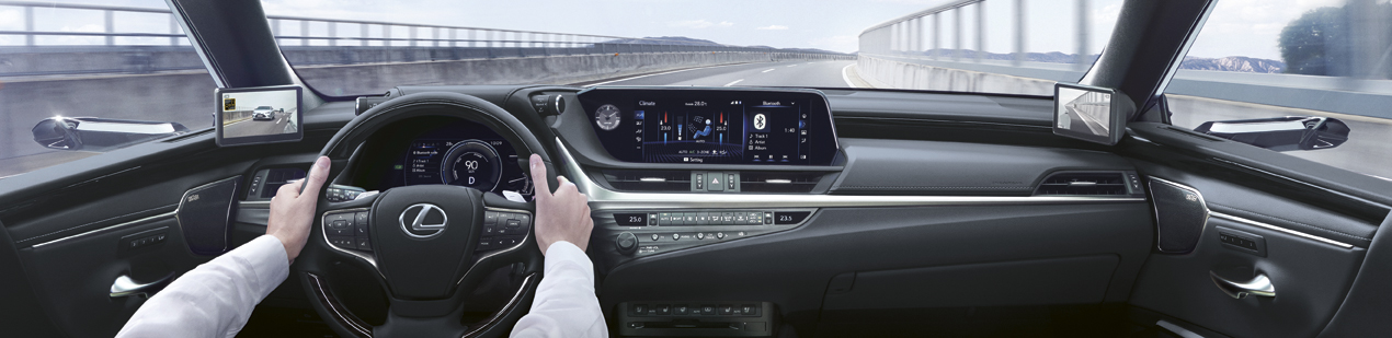 DIGITAL SIDE-VIEW MONITORS NOW AVAILABLE ON THE LEXUS ES LUXURY SEDAN ...