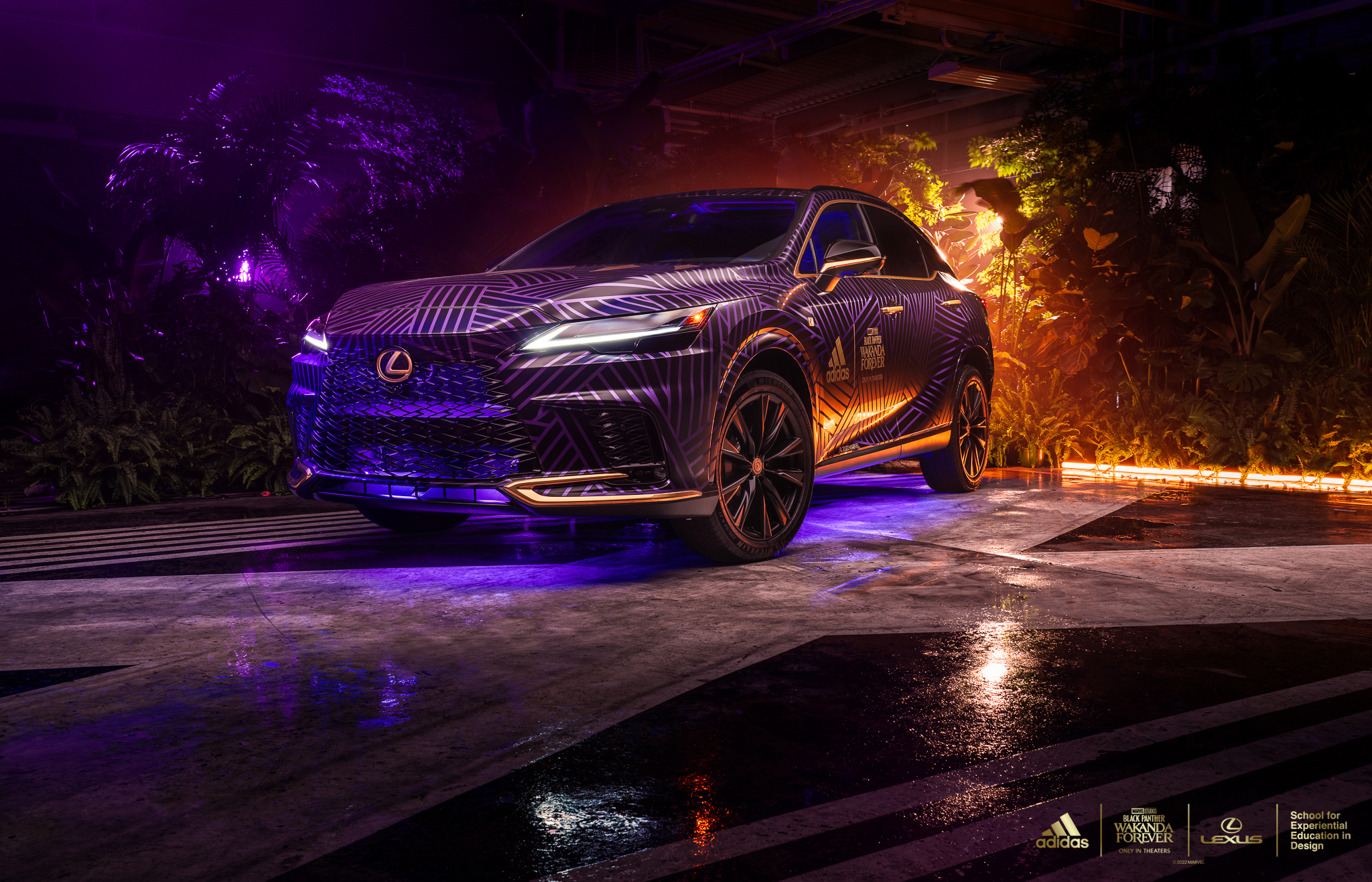 LEXUS AND ADIDAS CUSTOMISE THE ALL-NEW RX TO CELEBRATE MARVEL STUDIOS ...