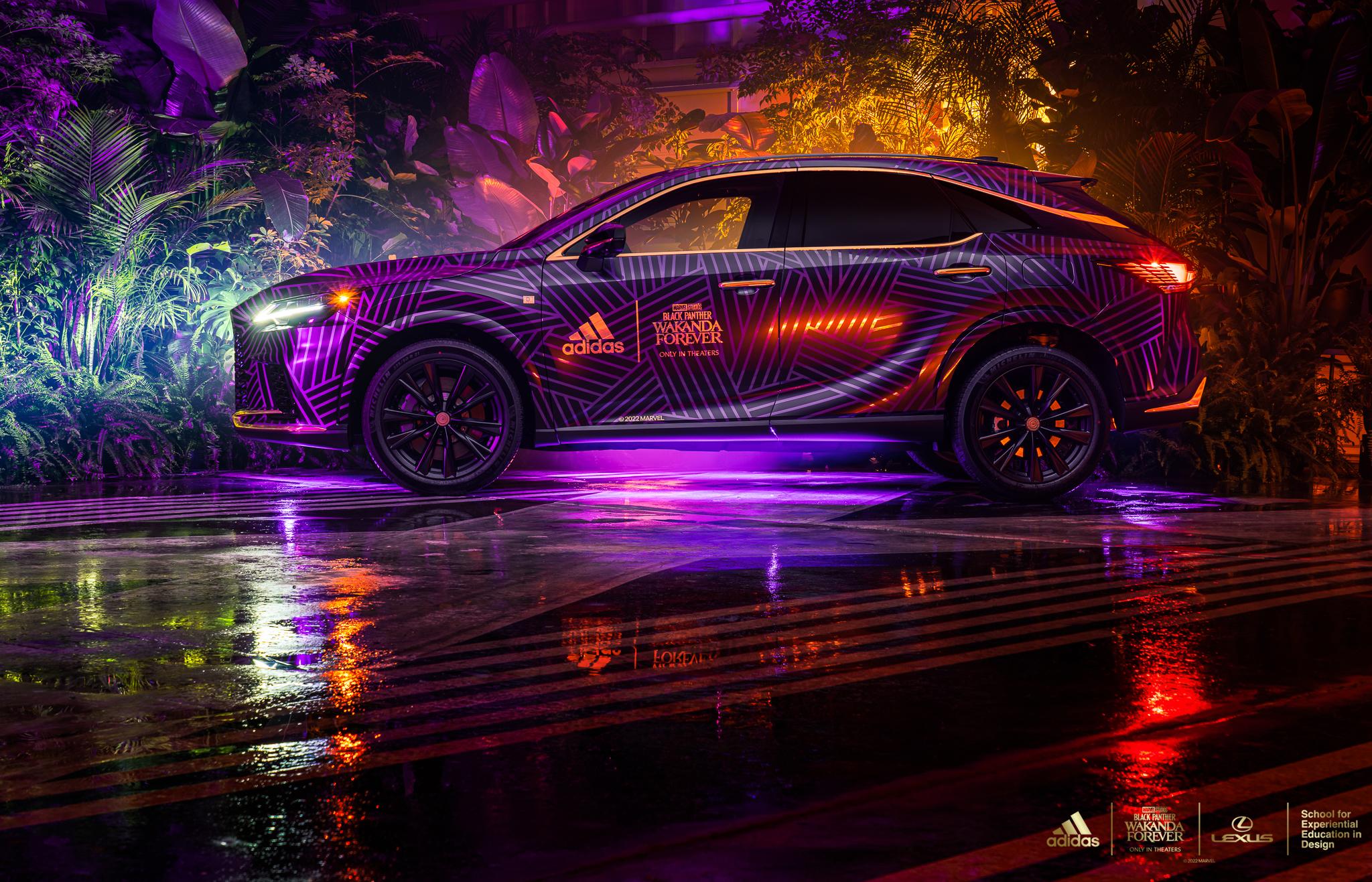 LEXUS AND ADIDAS CUSTOMISE THE ALL-NEW RX TO CELEBRATE MARVEL STUDIOS ...