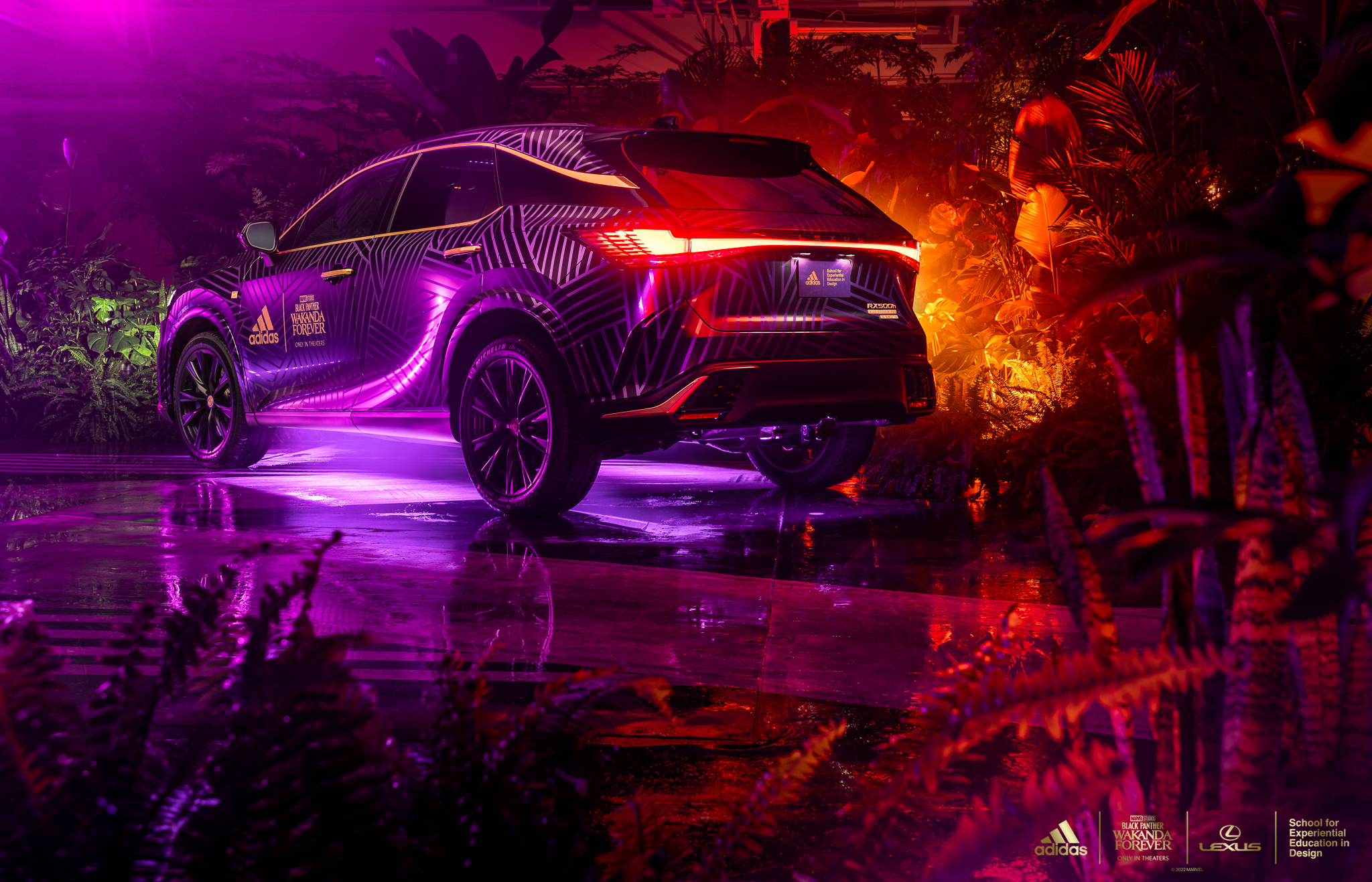 LEXUS AND ADIDAS CUSTOMISE THE ALL-NEW RX TO CELEBRATE MARVEL STUDIOS ...