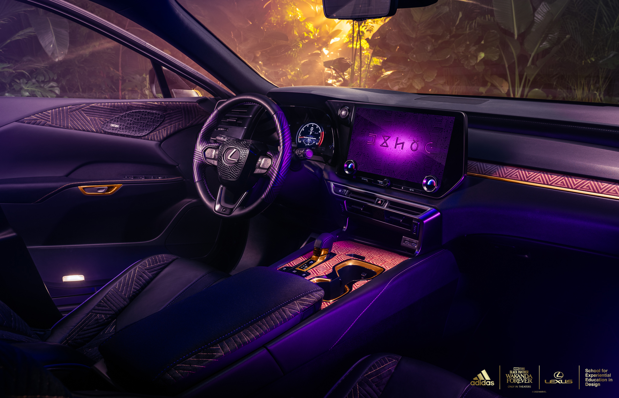 LEXUS AND ADIDAS CUSTOMISE THE ALL-NEW RX TO CELEBRATE MARVEL STUDIOS ...