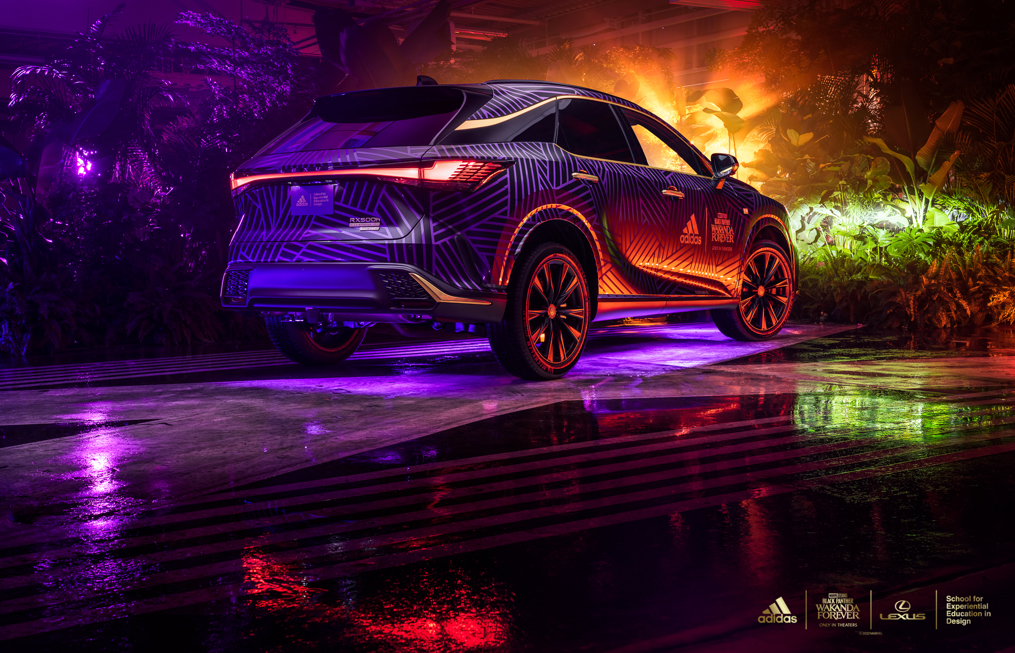 LEXUS AND ADIDAS CUSTOMISE THE ALL-NEW RX TO CELEBRATE MARVEL STUDIOS ...