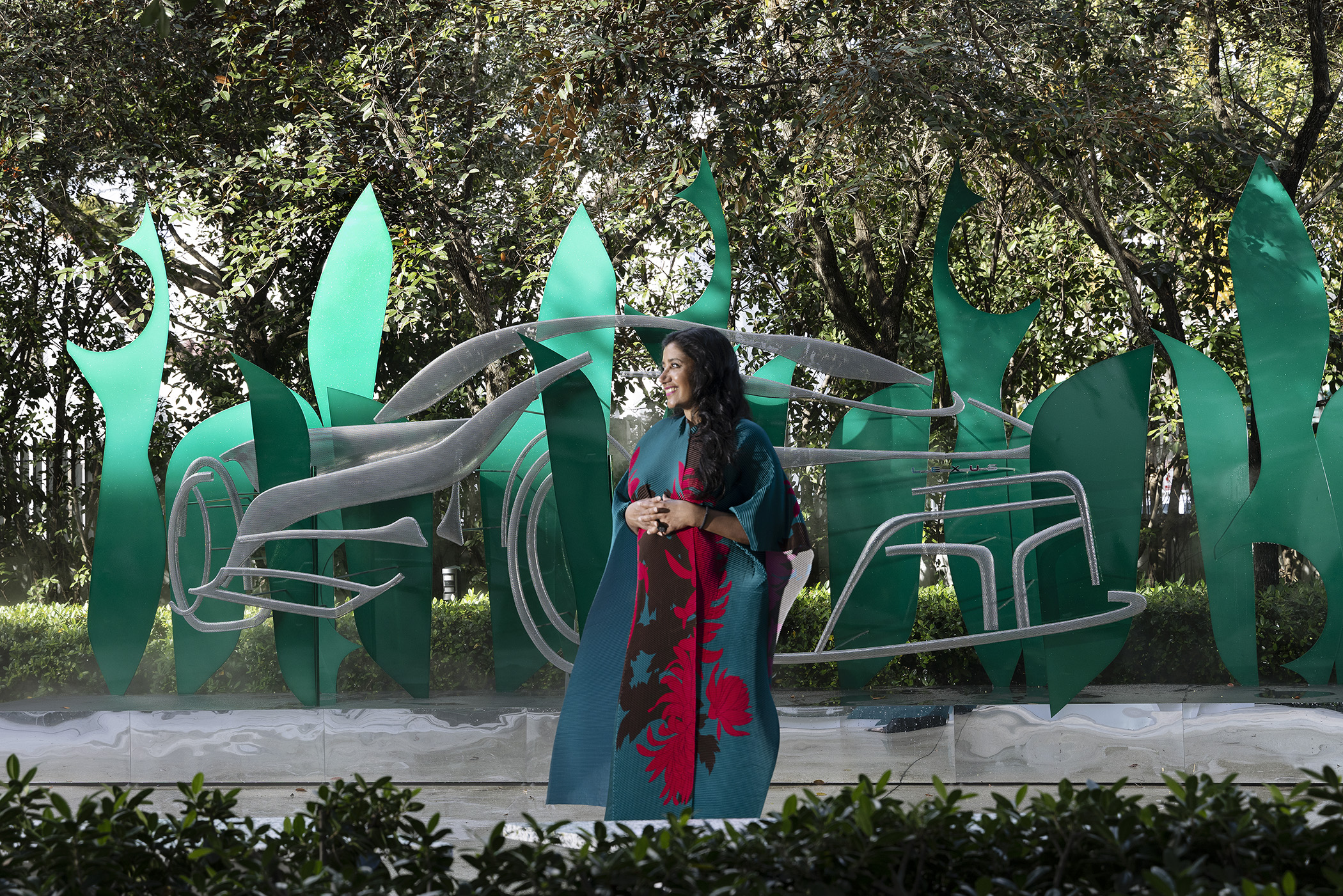 LEXUS UNVEILS INSTALLATION BY SUCHI REDDY, SHAPED BY AIR, AT ICA MIAMI