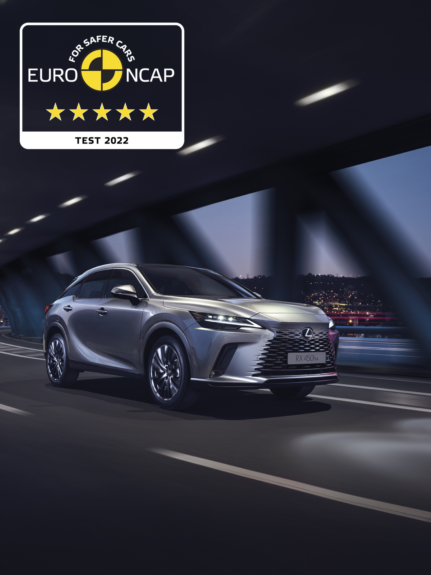 NUOVO LEXUS RX: SICUREZZA A CINQUE STELLE