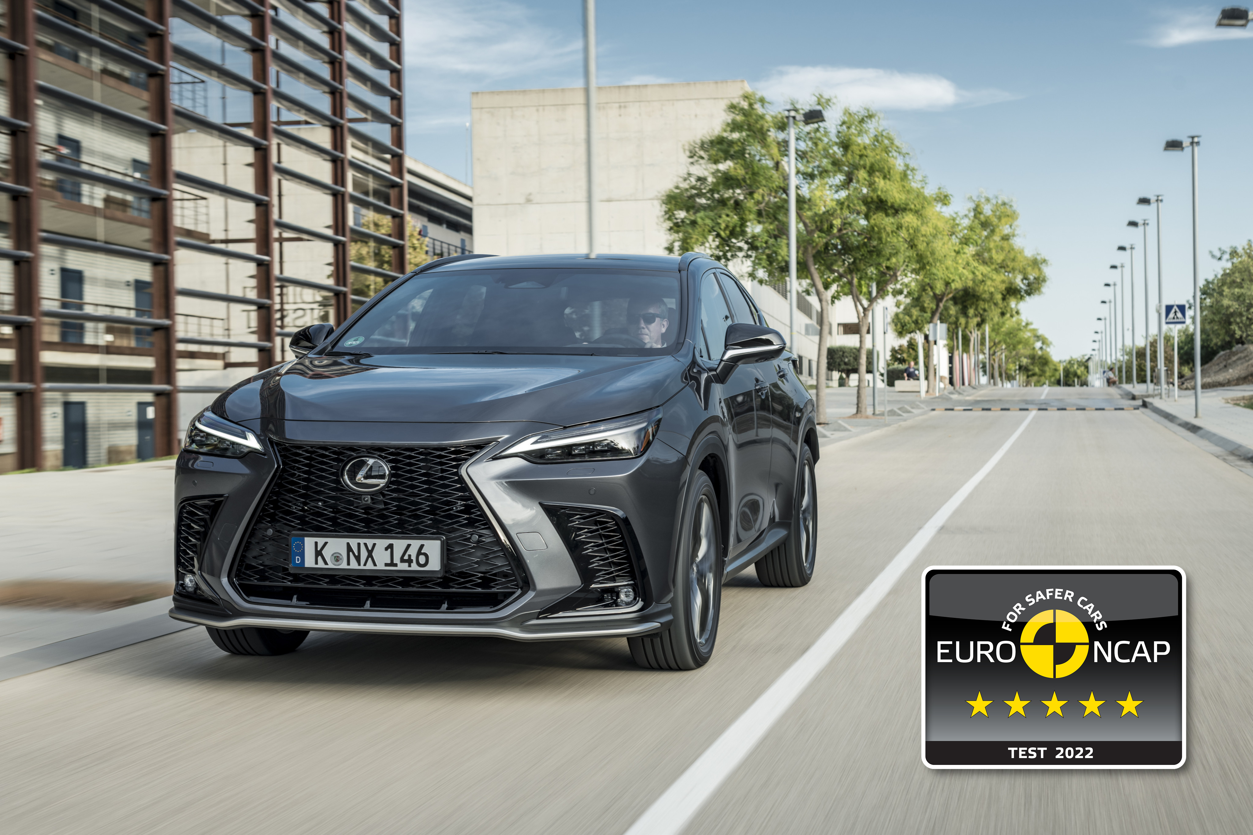 ALL-NEW LEXUS NX ACHIEVES FIVE-STAR SAFETY RATING IN EURO NCAP TESTING
