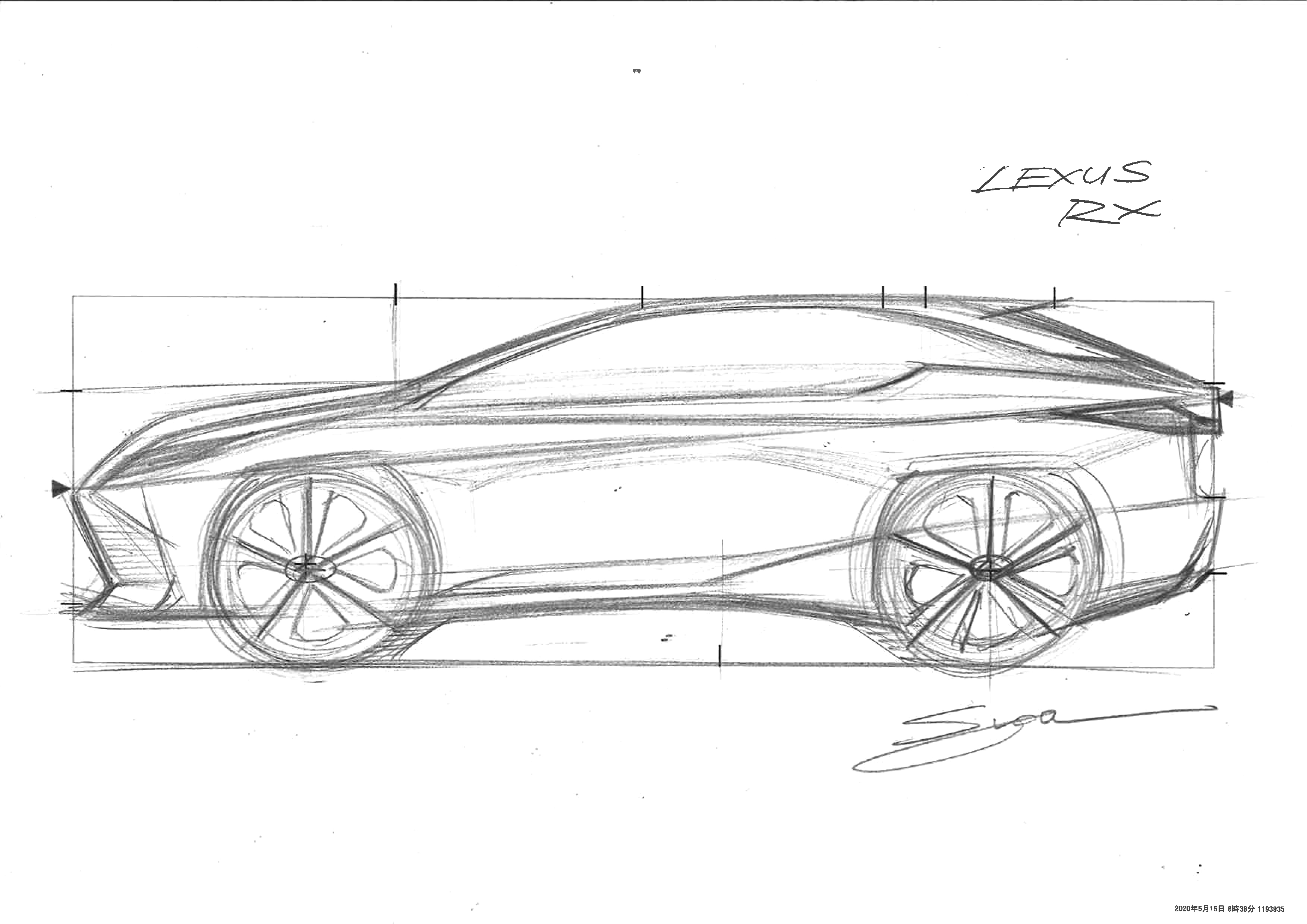 LEXUS CREATES: SKETCHING