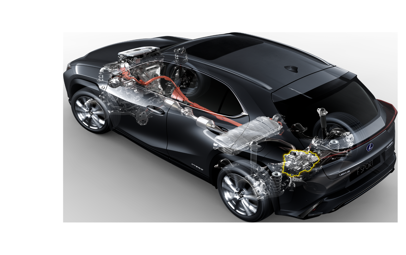 IMAGINATIVE THINKING USED TO ENGINEER THE LEXUS UX 250h SELF-CHARGING ...