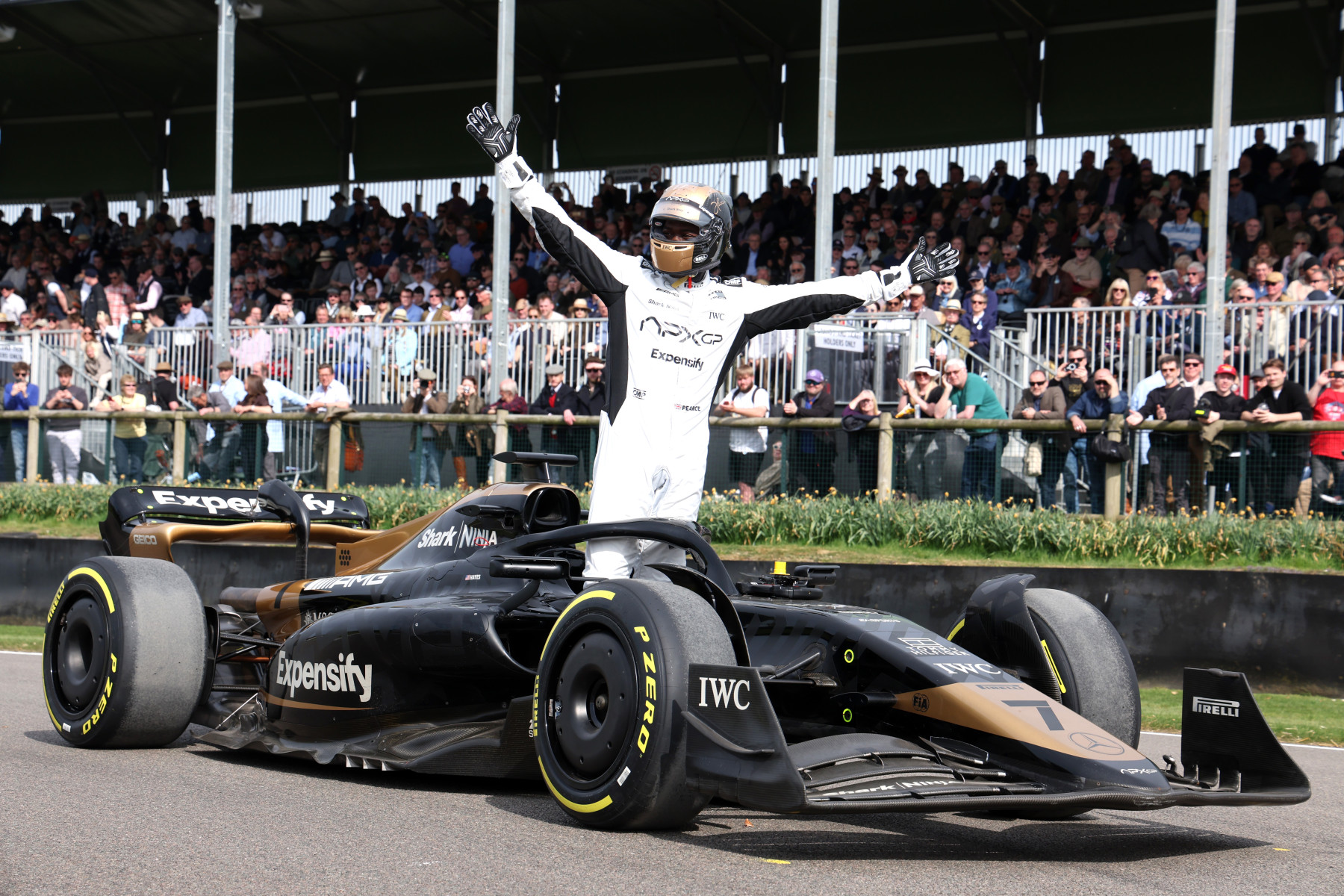 IWC SCHAFFHAUSEN BRINGS ITS PARTNERSHIP WITH THE UPCOMING MOVIE F1 TO LIFE AT GOODWOOD MEMBERS ...