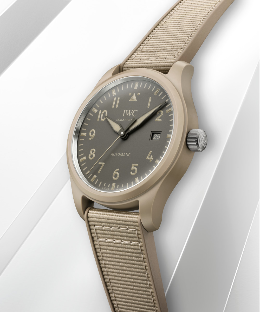 THE IWC SCHAFFHAUSEN PILOT’S WATCH AUTOMATIC 41 TOP GUN MOJAVE DESERT
