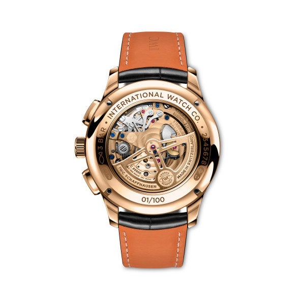 THE IWC SCHAFFHAUSEN PORTUGIESER TOURBILLON RÉTROGRADE CHRONOGRAPH IN ...