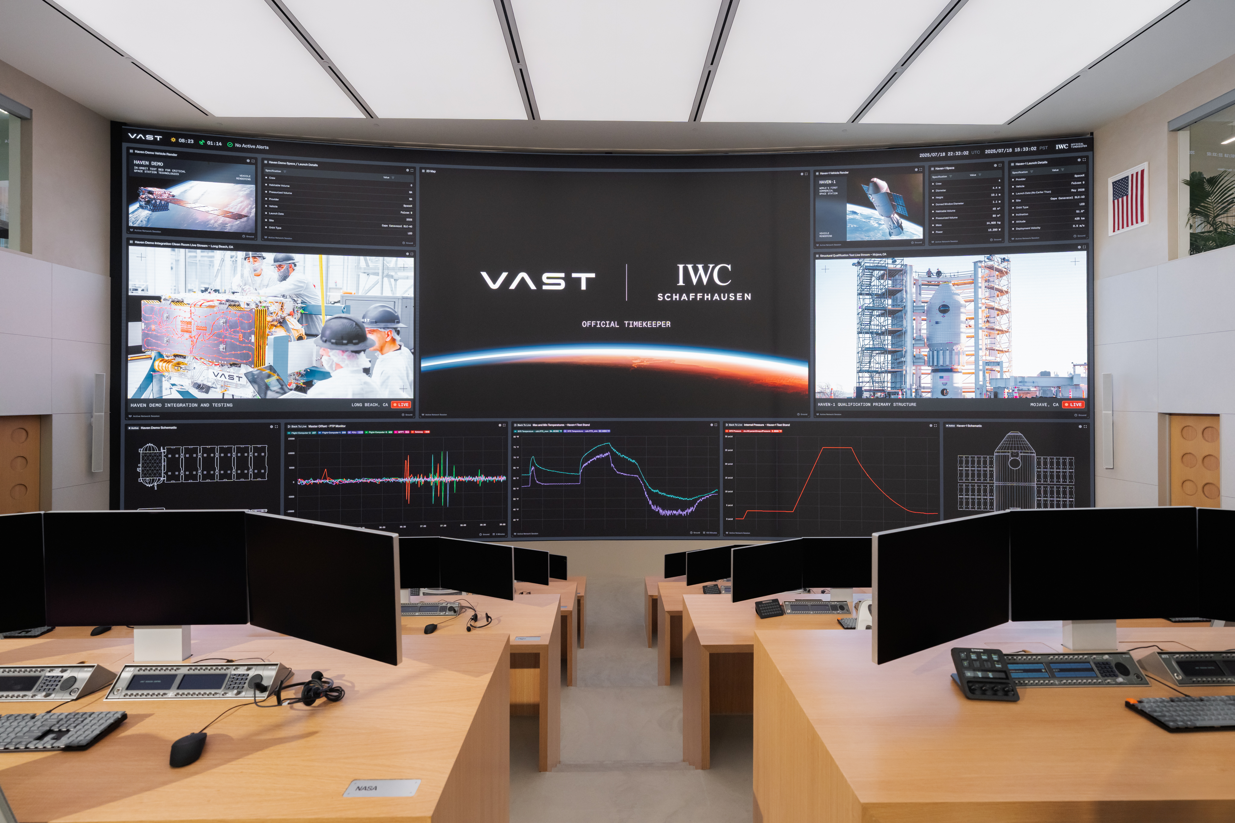 IWC SCHAFFHAUSEN AND VAST ENTER INTO A STRATEGIC COLLABORATION