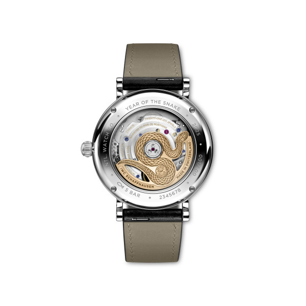 THE IWC SCHAFFHAUSEN PORTOFINO AUTOMATIC MOON PHASE 37 YEAR OF THE ...