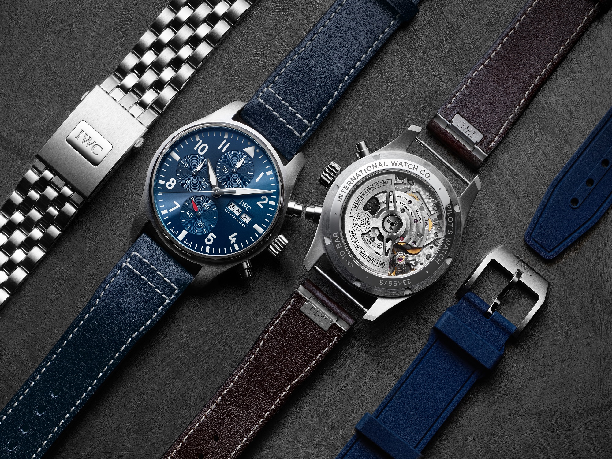 IWC ADDS 41-MM CHRONOGRAPHS WITH IN-HOUSE MOVEMENTS TO PILOT’S WATCHES ...