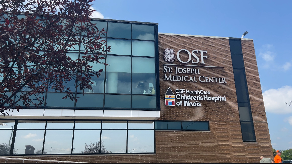 OSF HealthCare St. Joseph Medical Center exterior