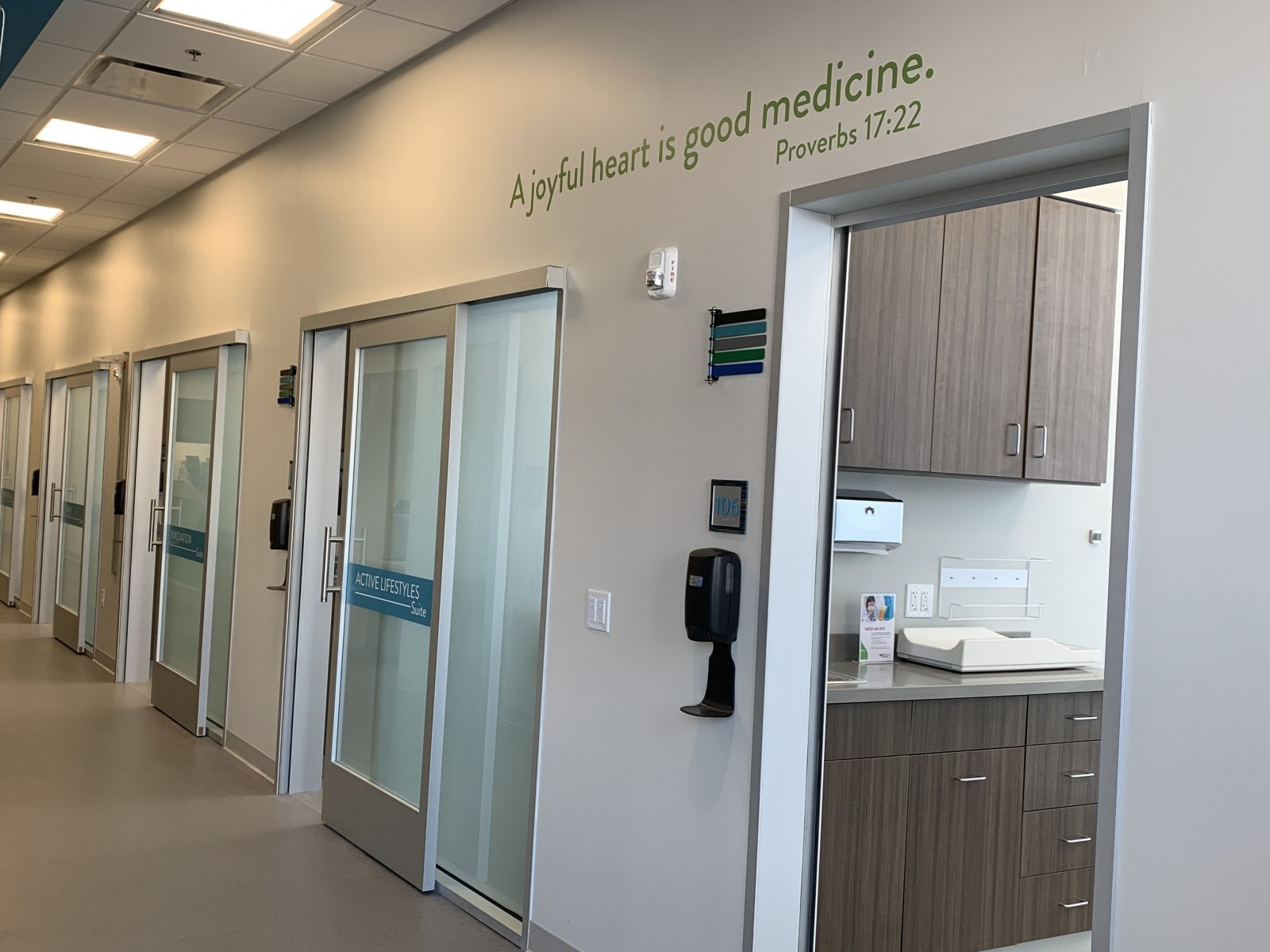 Banner- A joyful heart is good medicine