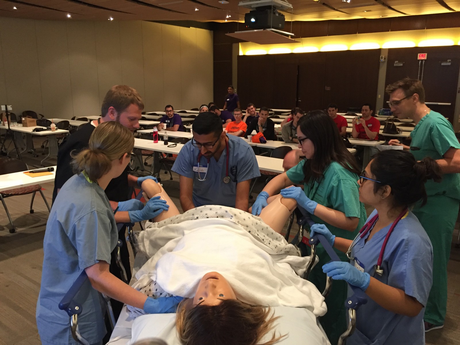 Medical Students Compete in Simulation Competition at Jump