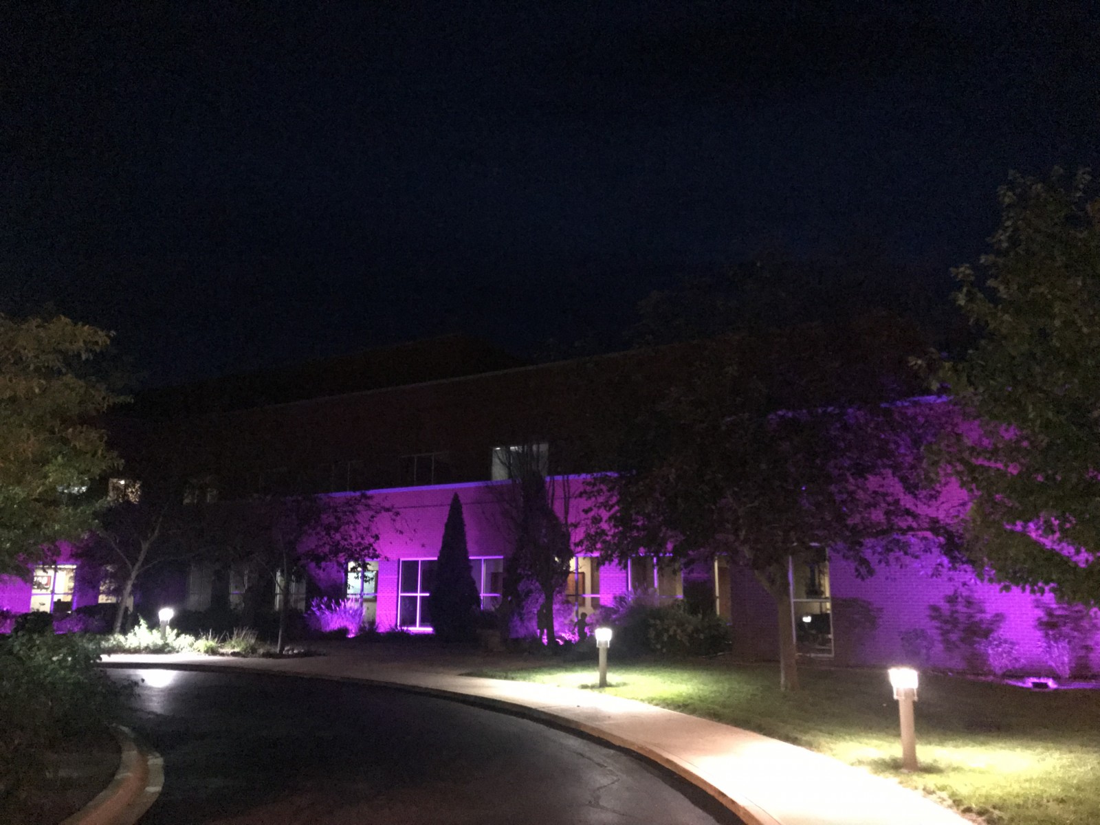 Light the Fight OSF HealthCare Saint Luke Medical Center