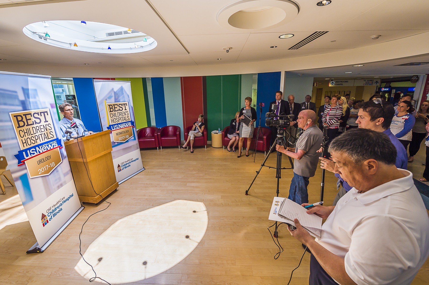 US News press conference