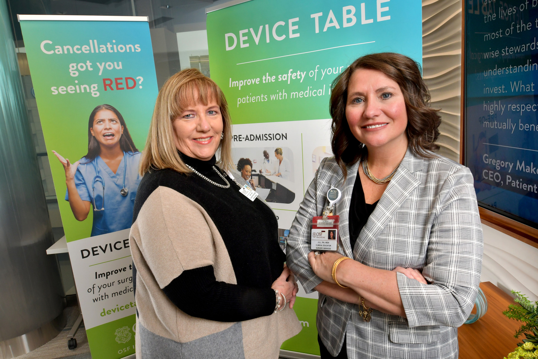 OSF Innovation sets the table for solution to prevent cancelled surgeries