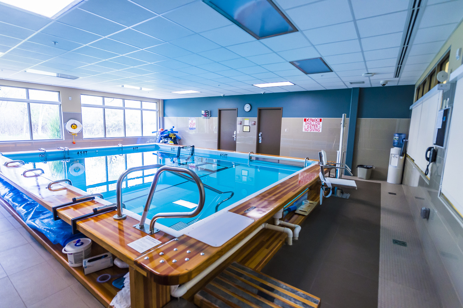 Splashing into aquatic therapy