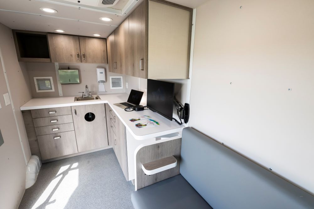 OnCall Connect van-interior