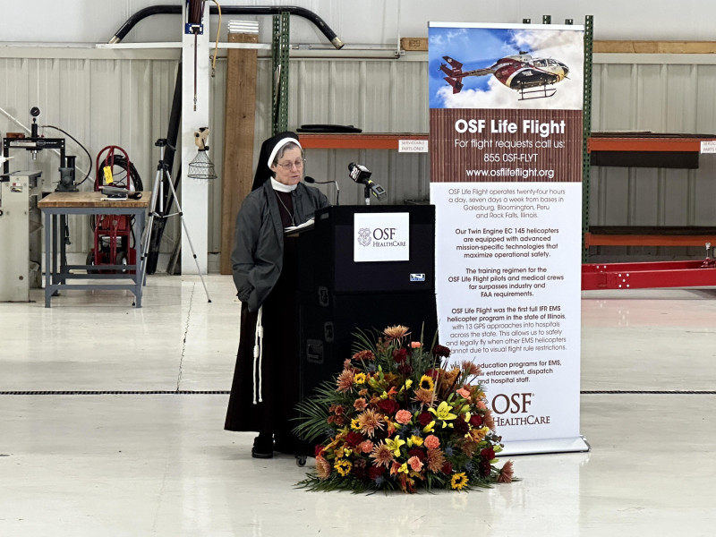 OSF Life Flight marks 40 years of service