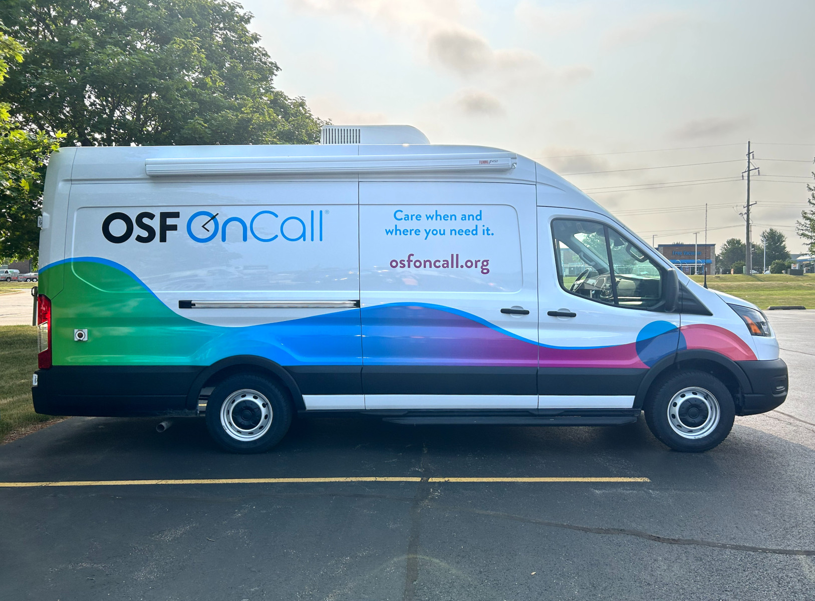 OSF OnCall Connect On the Go van