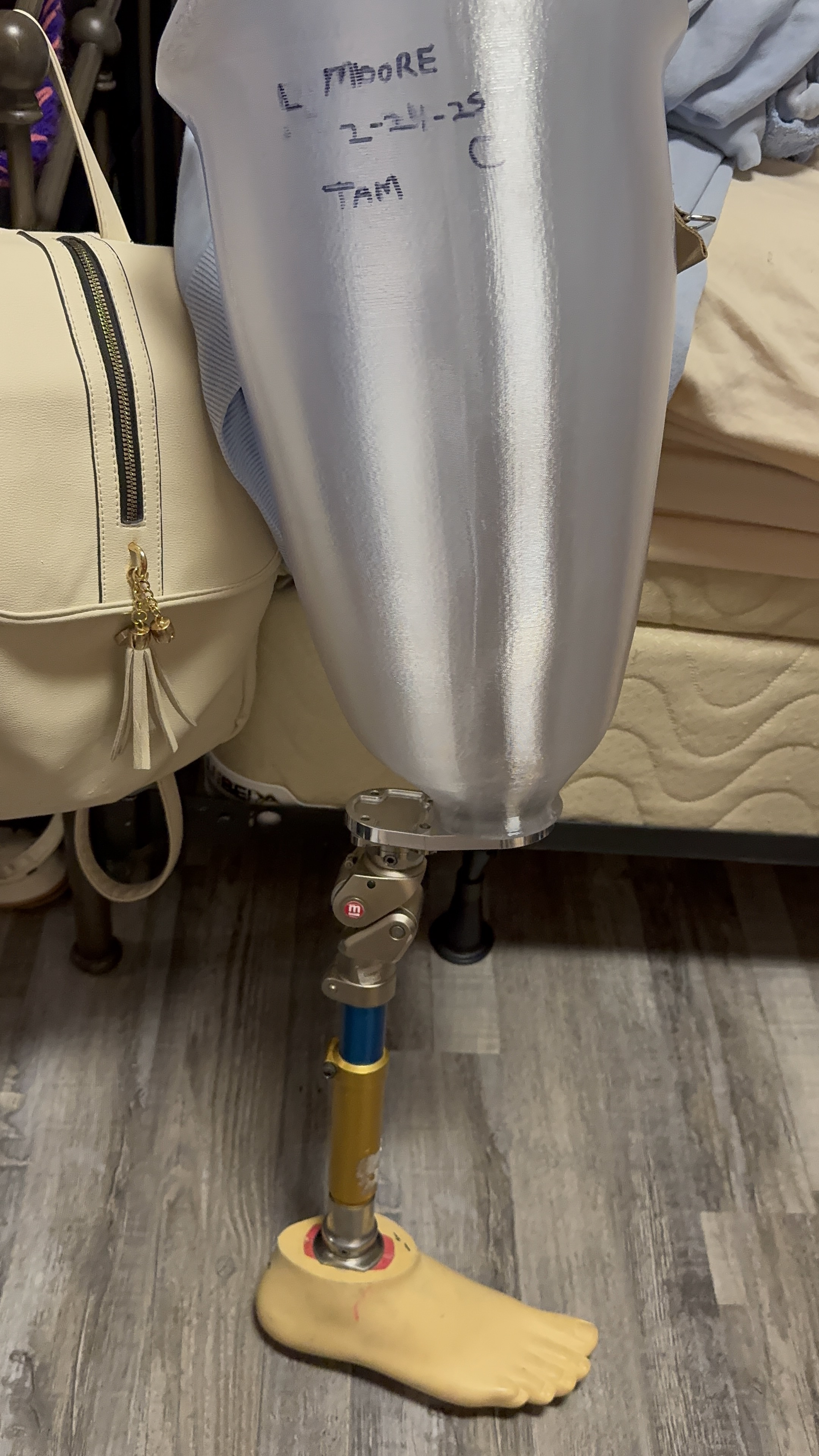 Losing a limb, not hope