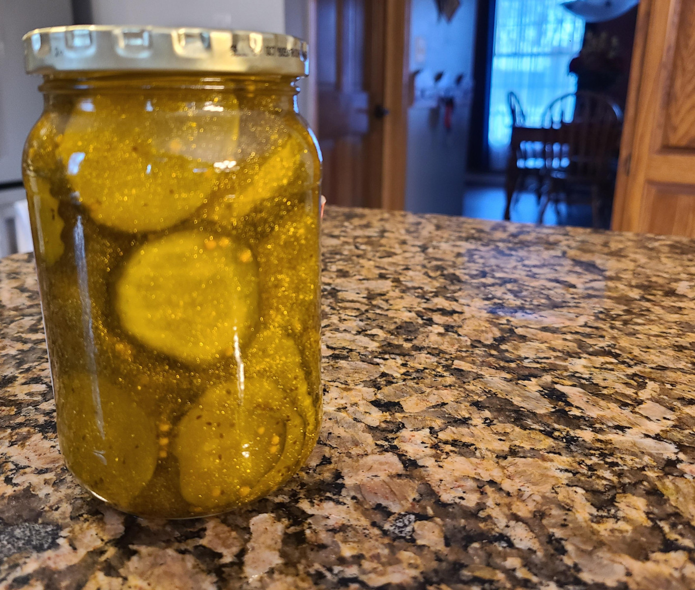 Glitter pickles: relish the thought