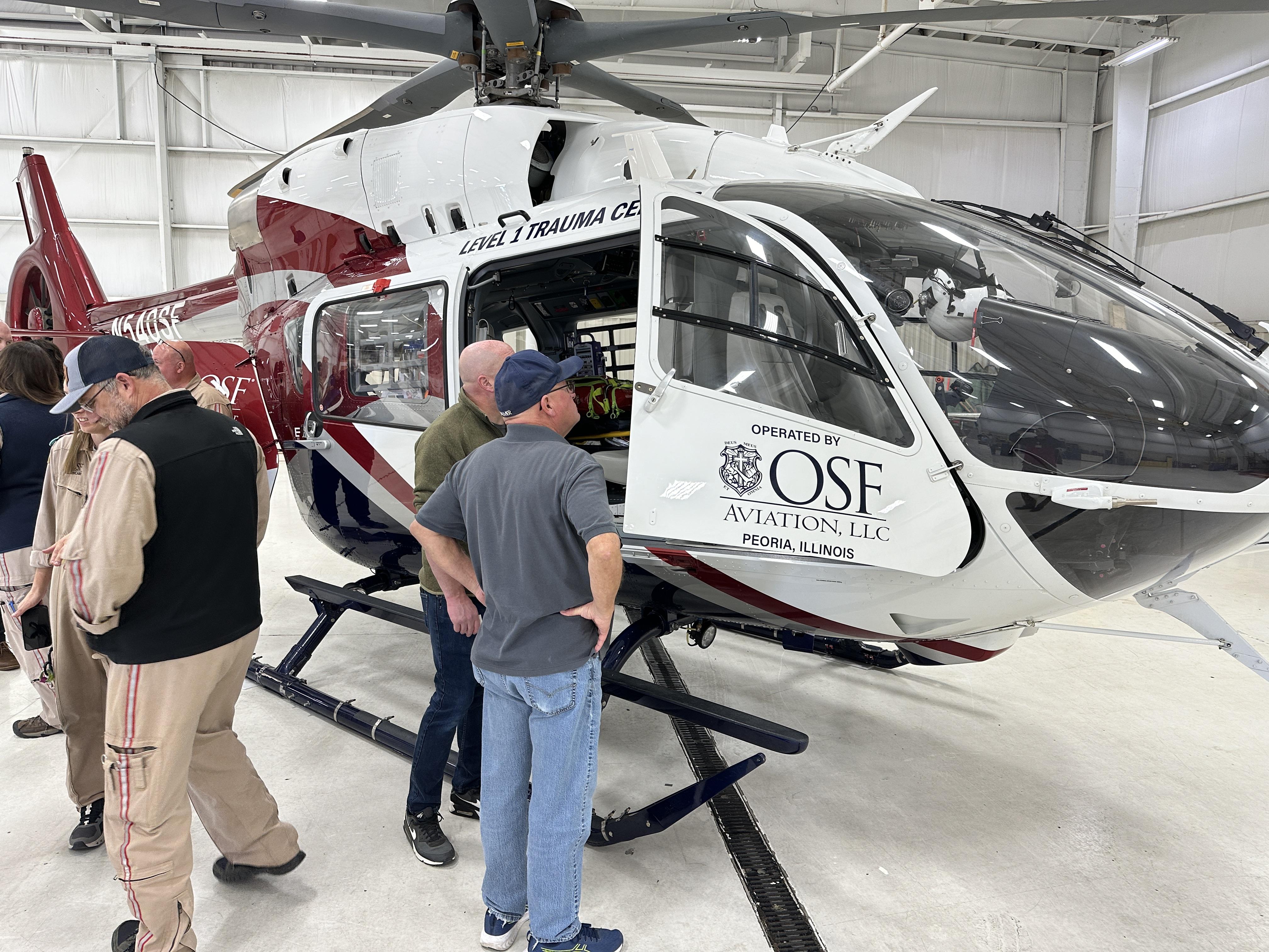 OSF Life Flight marks 40 years of service