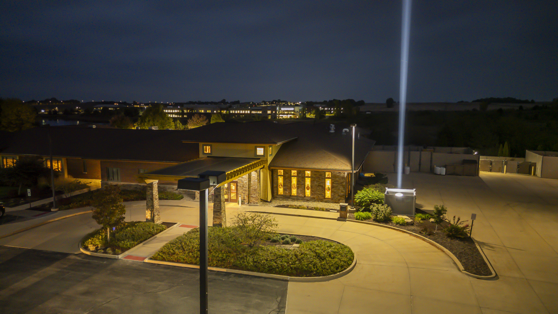 OSF Richard L. Owens Hospice Home's New Beacon