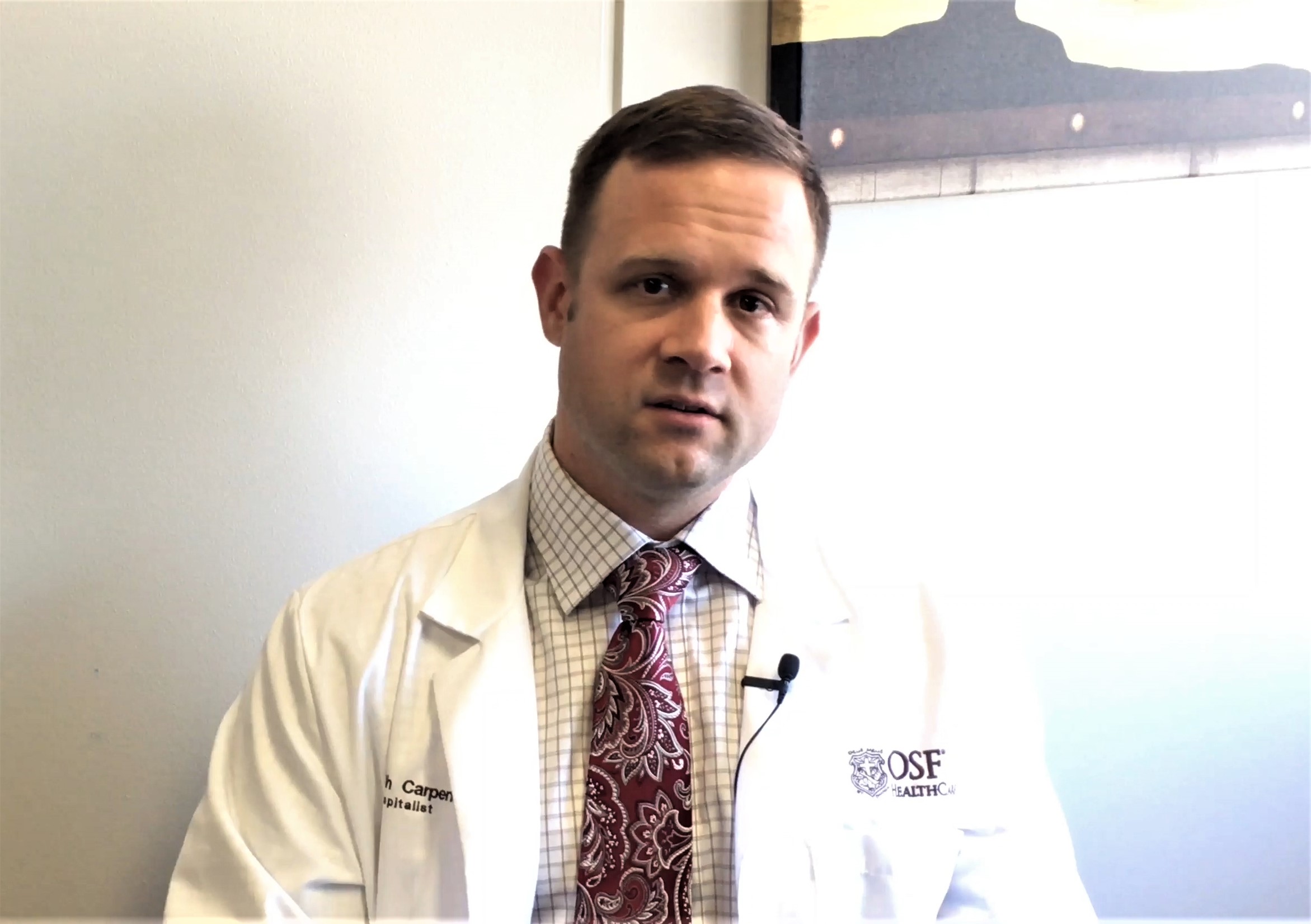 OSF Doctor Provides Service to Patients and His Country