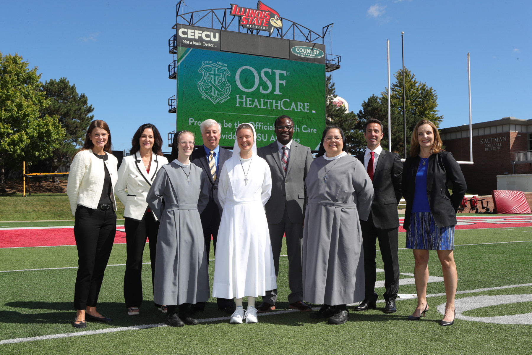 Illinois State University Athletics names OSF HealthCare official ...