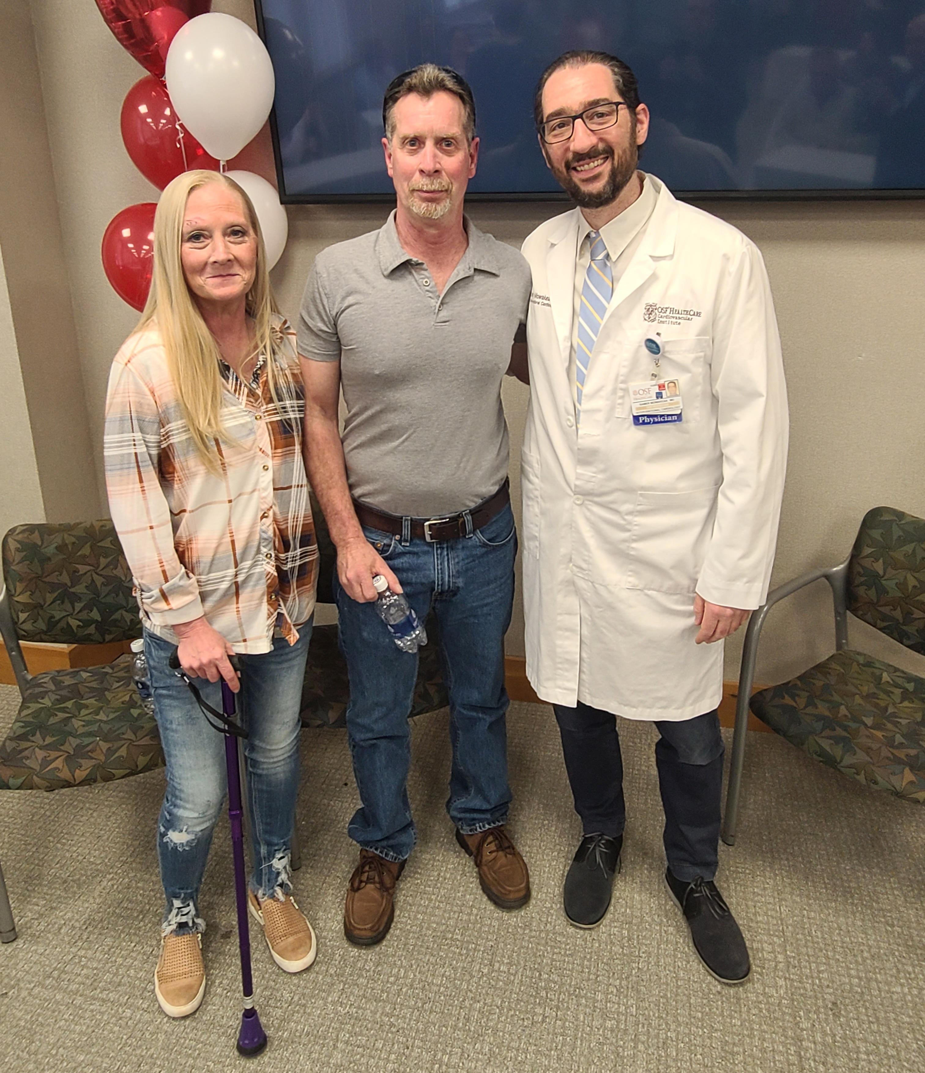 Patient celebrates second chance at life