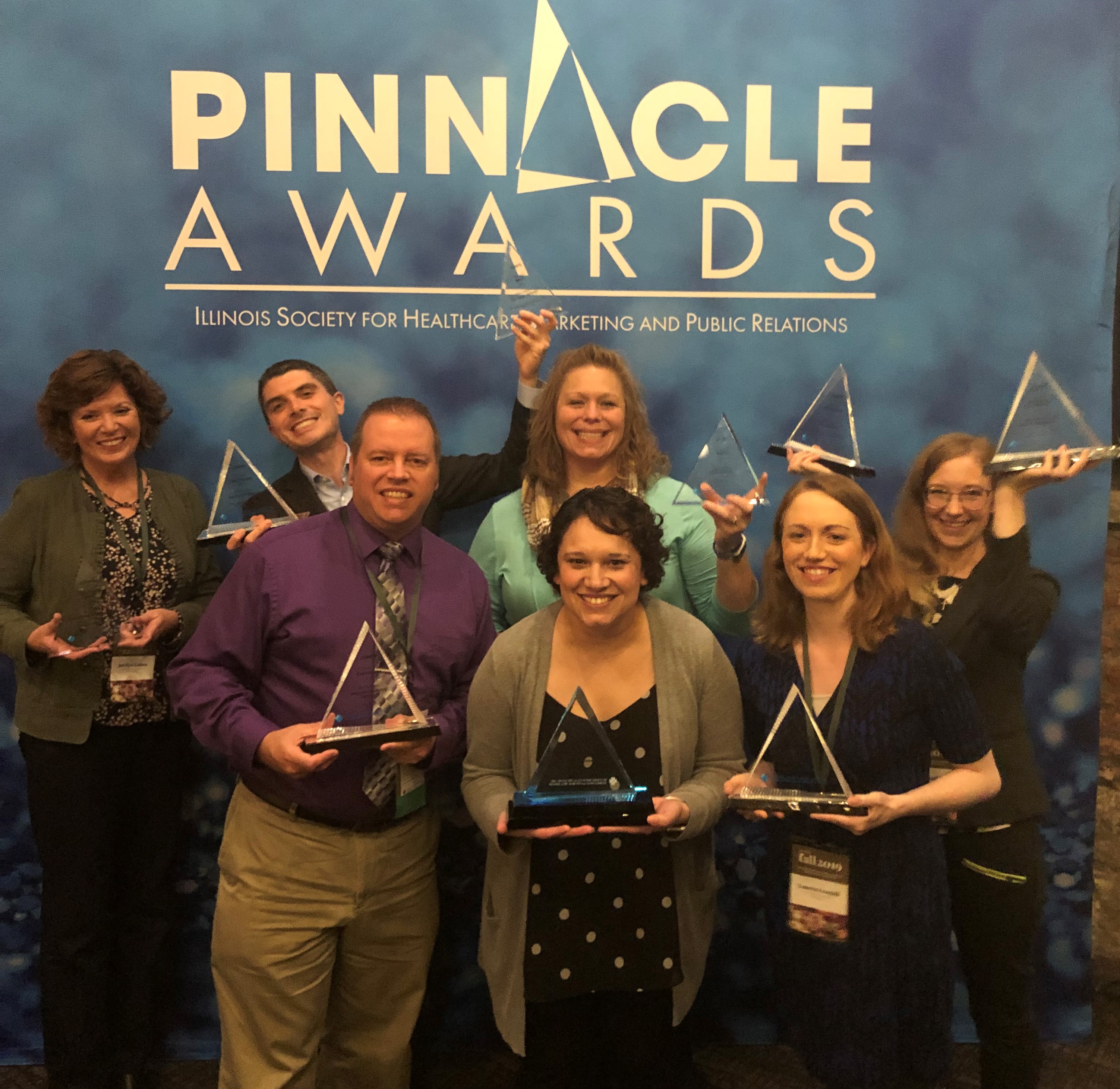 OSF Marketing and Communications Teams Recognized with Pinnacle Awards