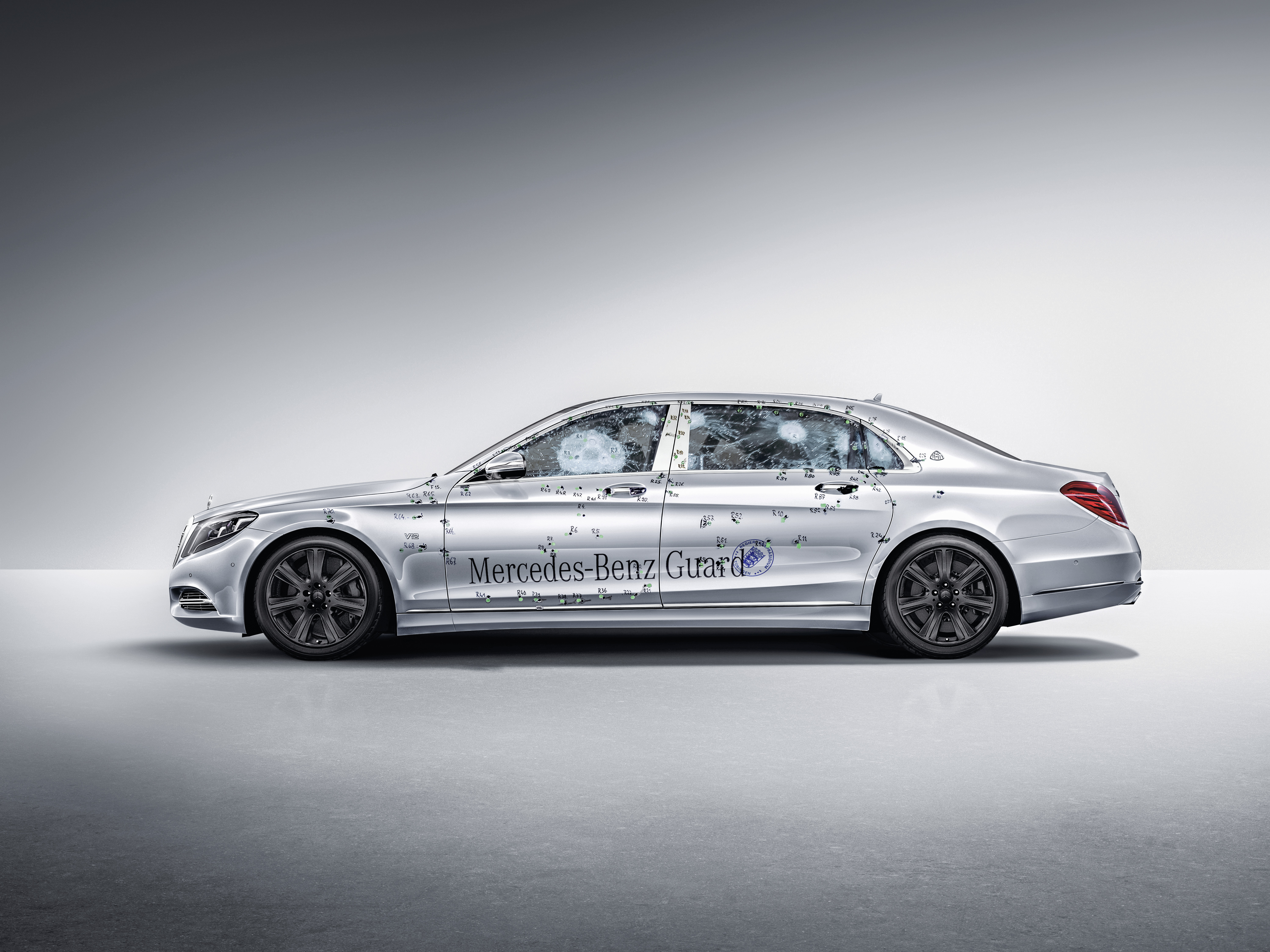 Nowy Mercedes-Maybach S 600 Guard: Pierwszy na świecie samochód osobowy ...
