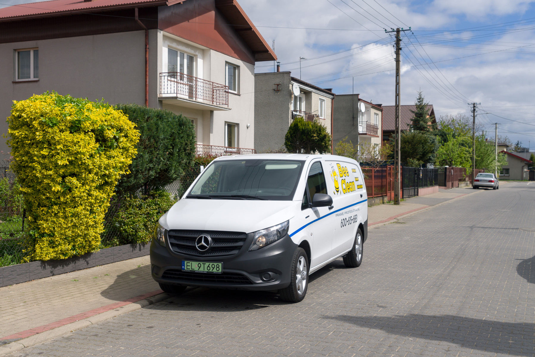 Elektryczny Mercedes-Benz eVito w Bee Clean – czysty zysk