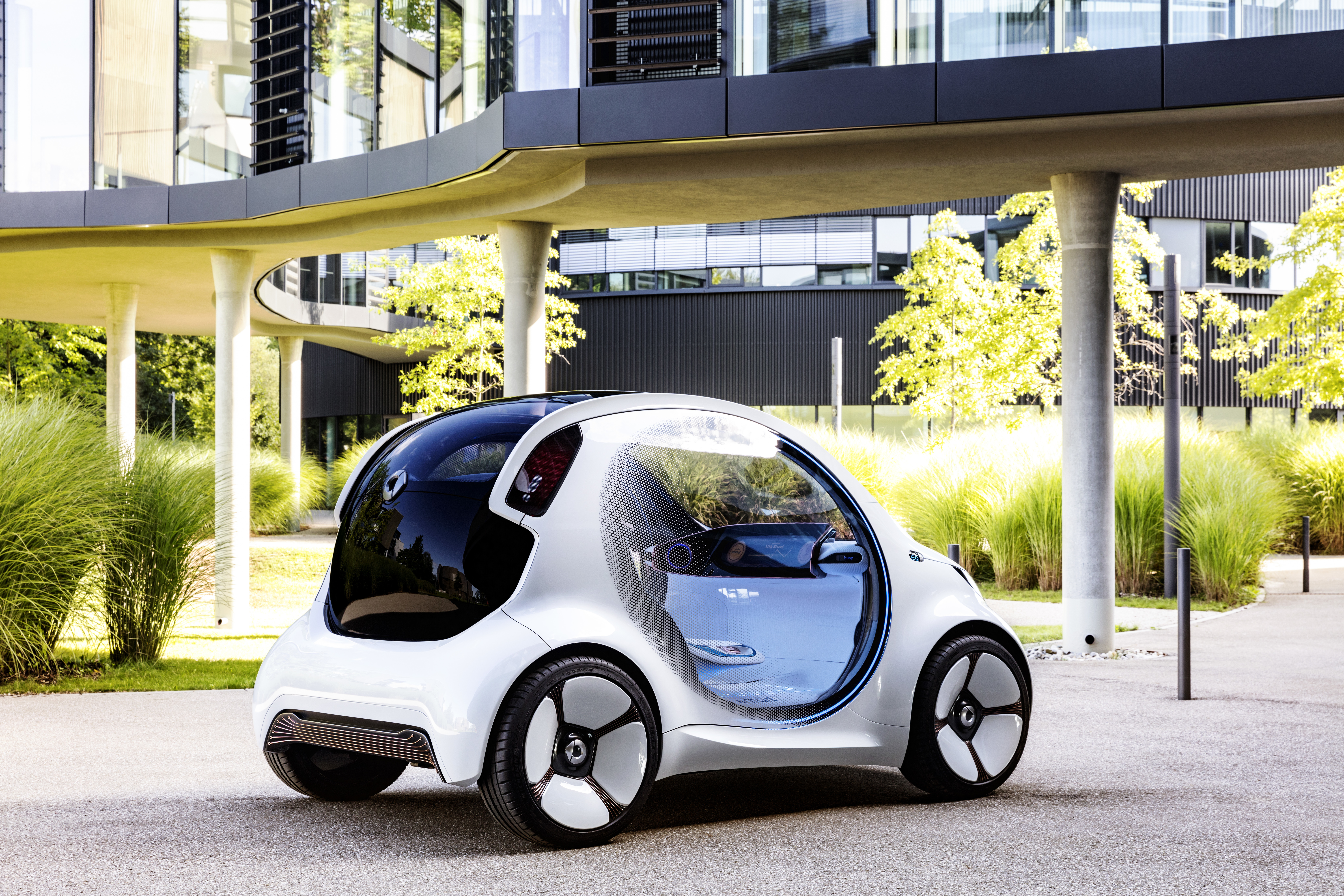 Autonomiczny prototyp smart vision EQ fortwo