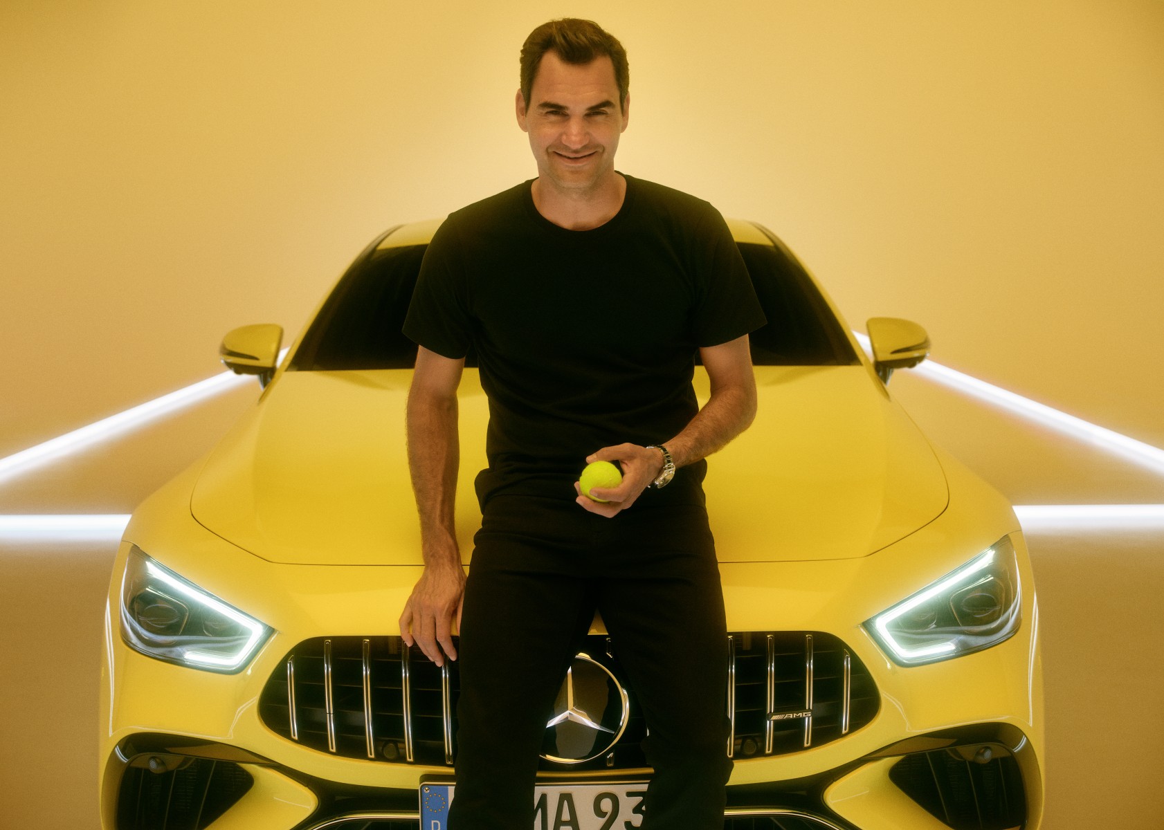 Roger Federer i Mercedes-Benz intensyfikują swoją długoletnią ...