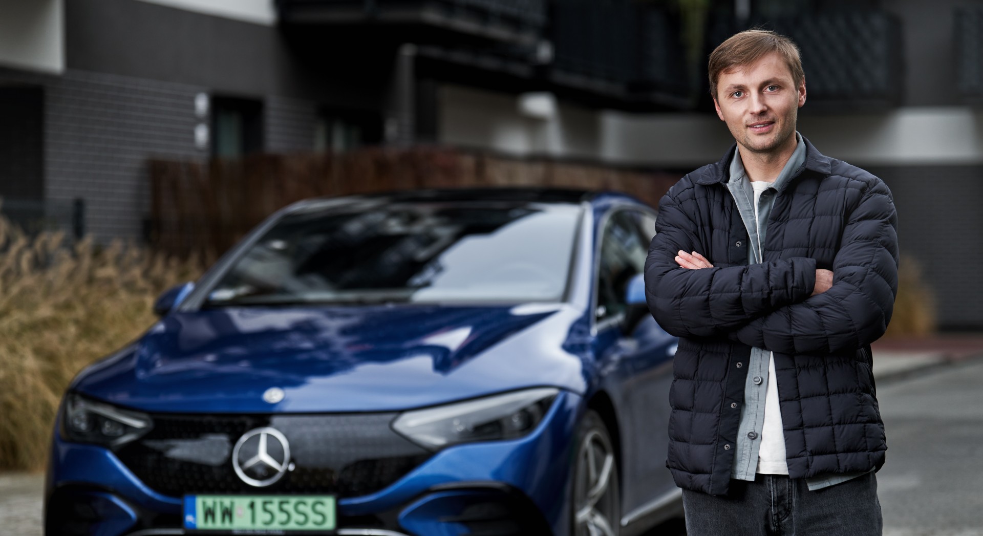 Andrzej Bargiel wybrał Mercedesa EQE