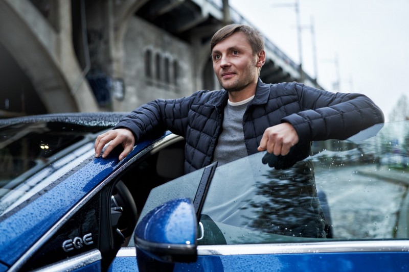 Andrzej Bargiel wybrał Mercedesa EQE