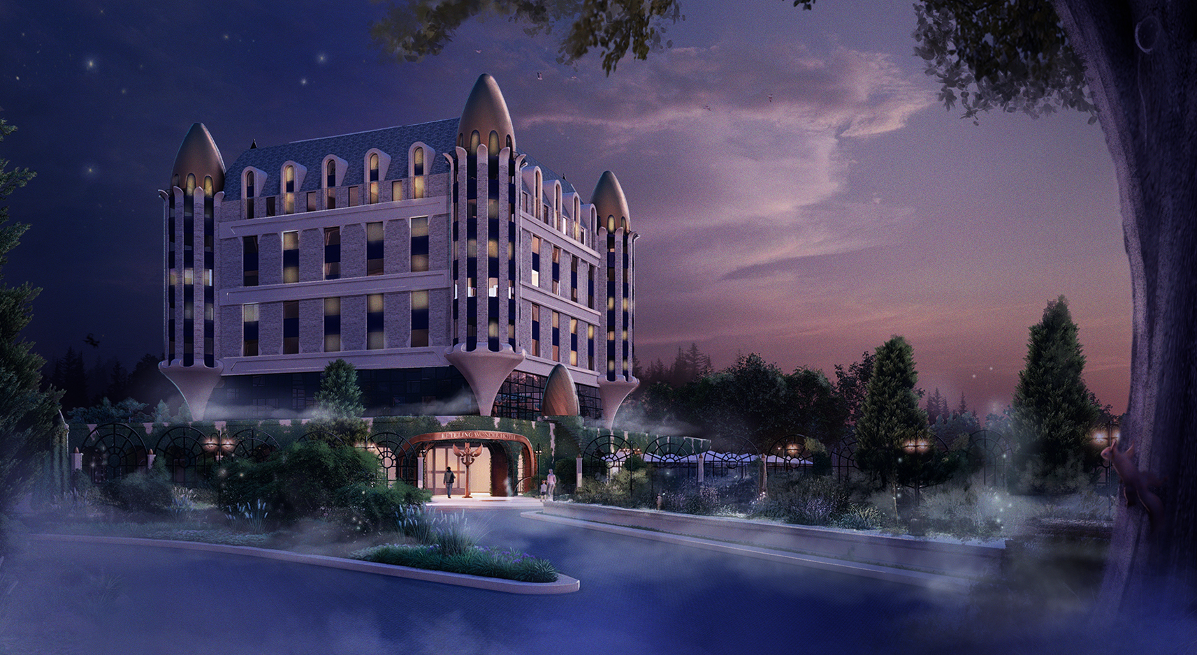 Efteling Wonder Hotel: Efteling theme park to rename the iconic Efteling Hotel